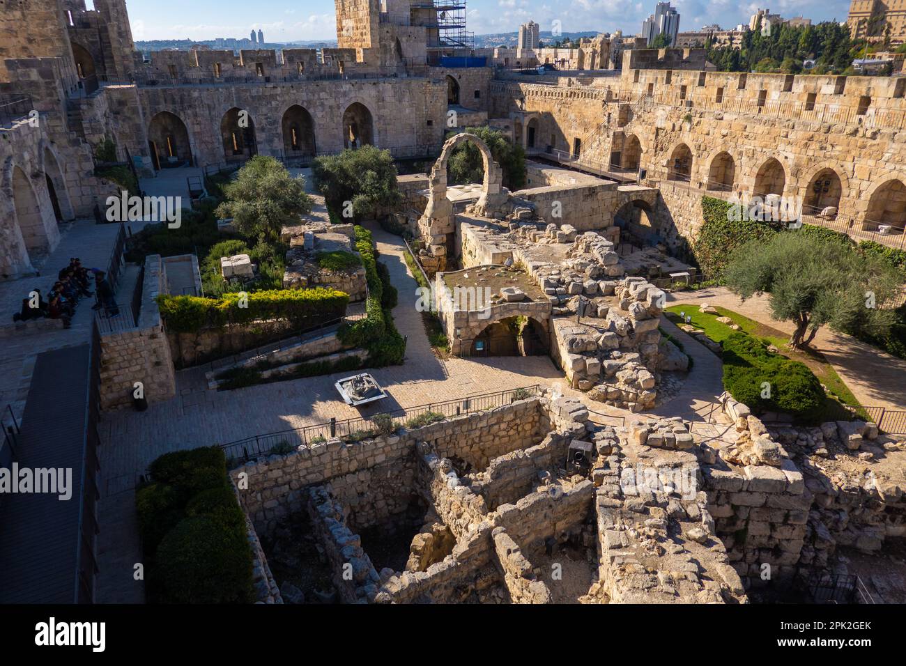 Old stone ruins of ancient city Stock Photo - Alamy