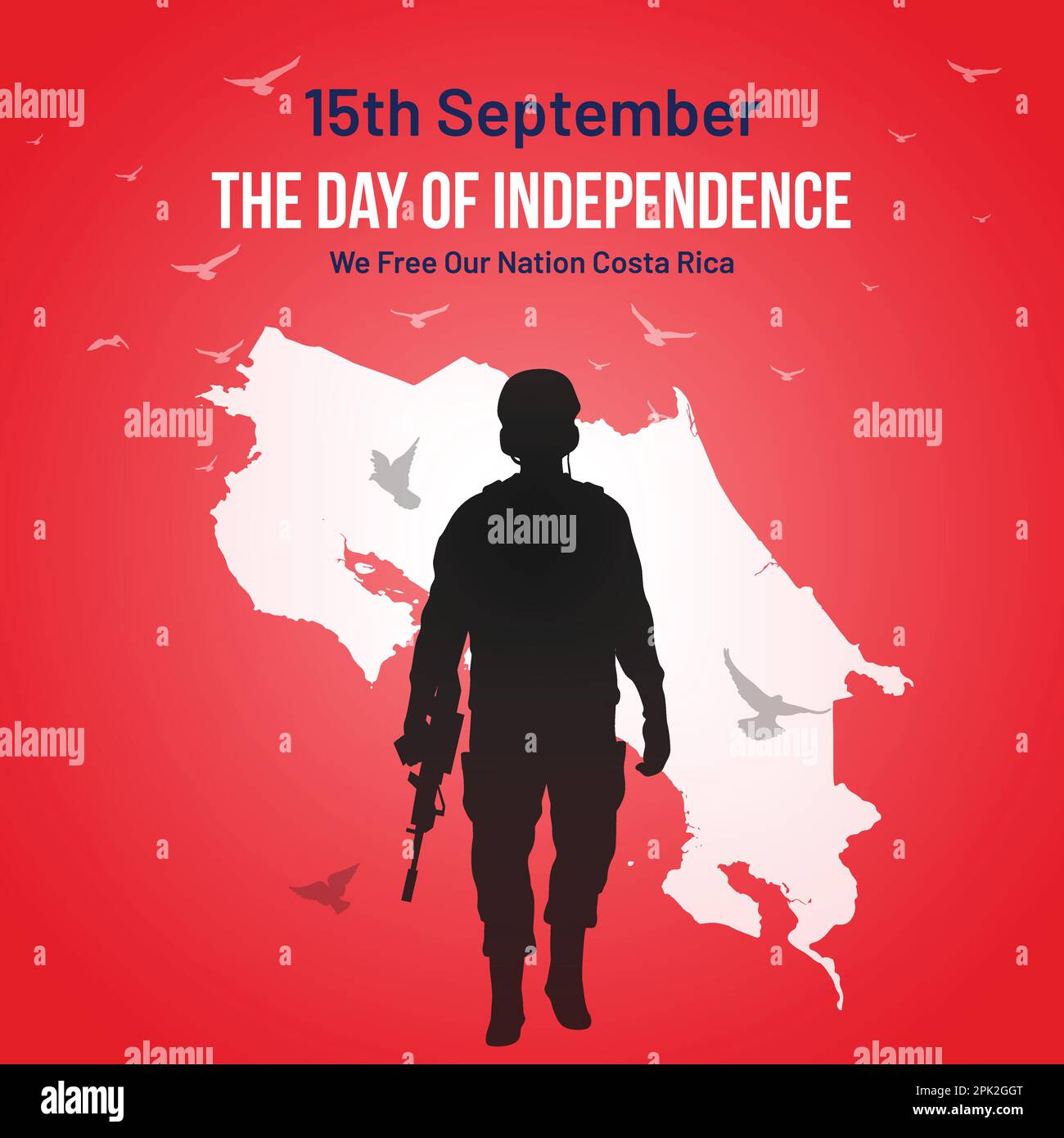 Costa rica Stock Vector Images - Alamy