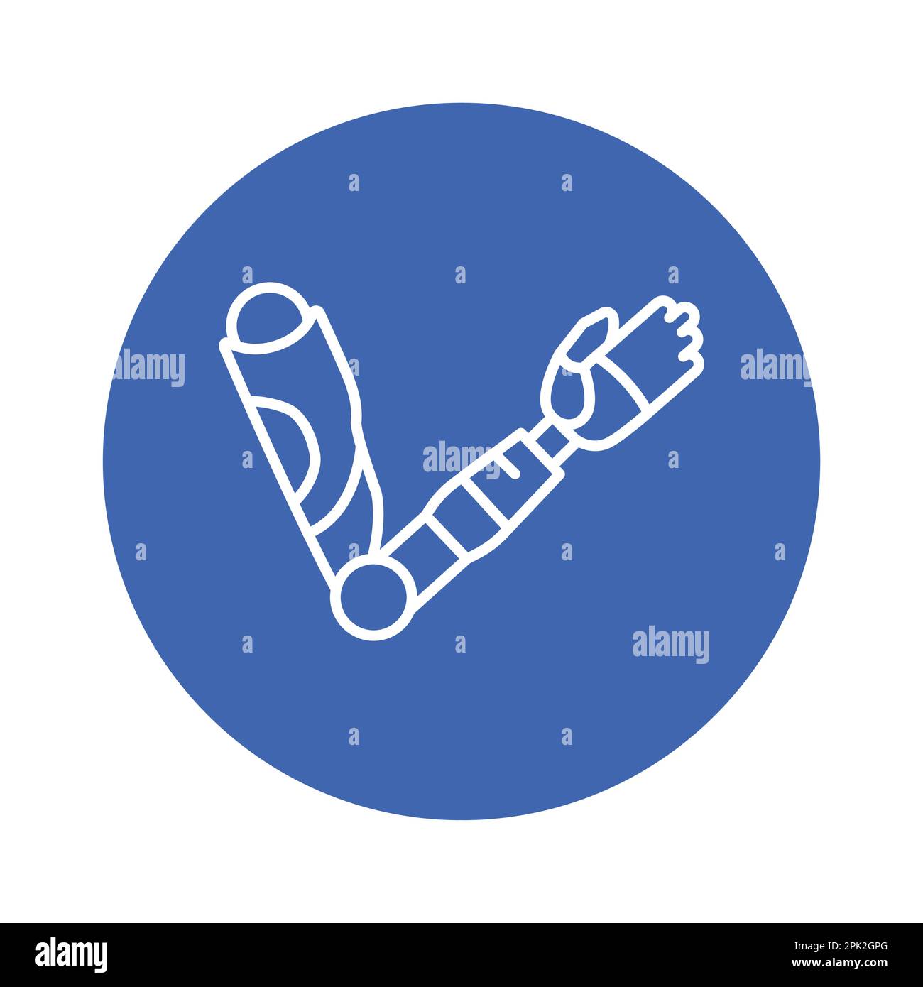 Bionic hand drawing hi-res stock photography and images - Alamy