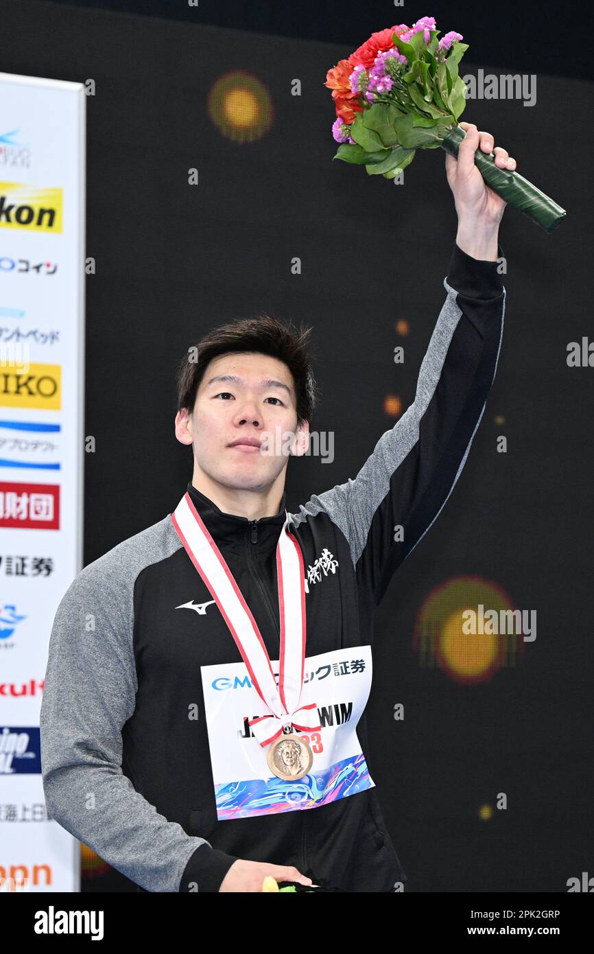 Tokyo, Japan. Credit: MATSUO. 5th Apr, 2023. Hayato Watanabe Swimming ...