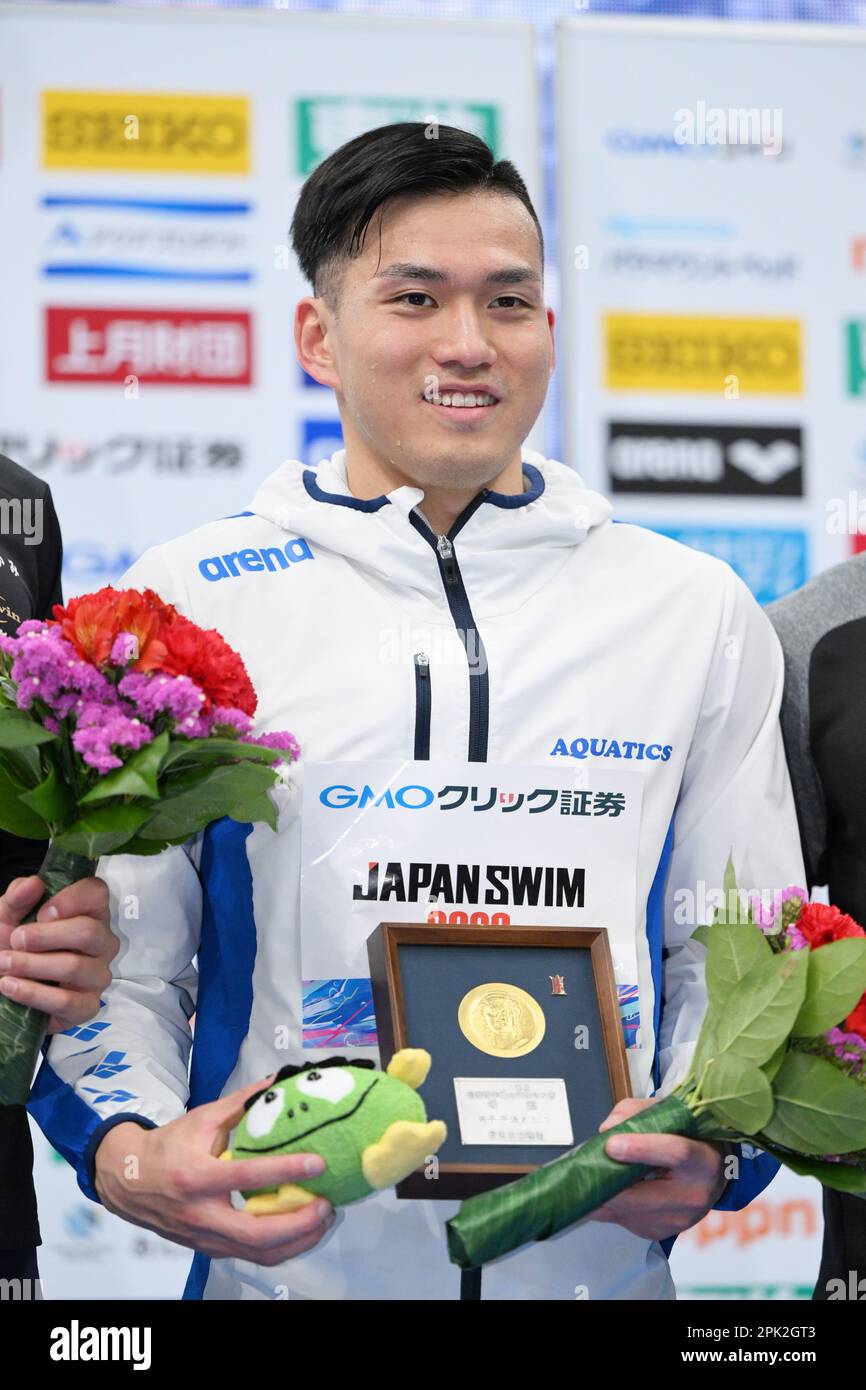Tokyo, Japan. Credit: MATSUO. 5th Apr, 2023. Yuya Hinomoto Swimming ...