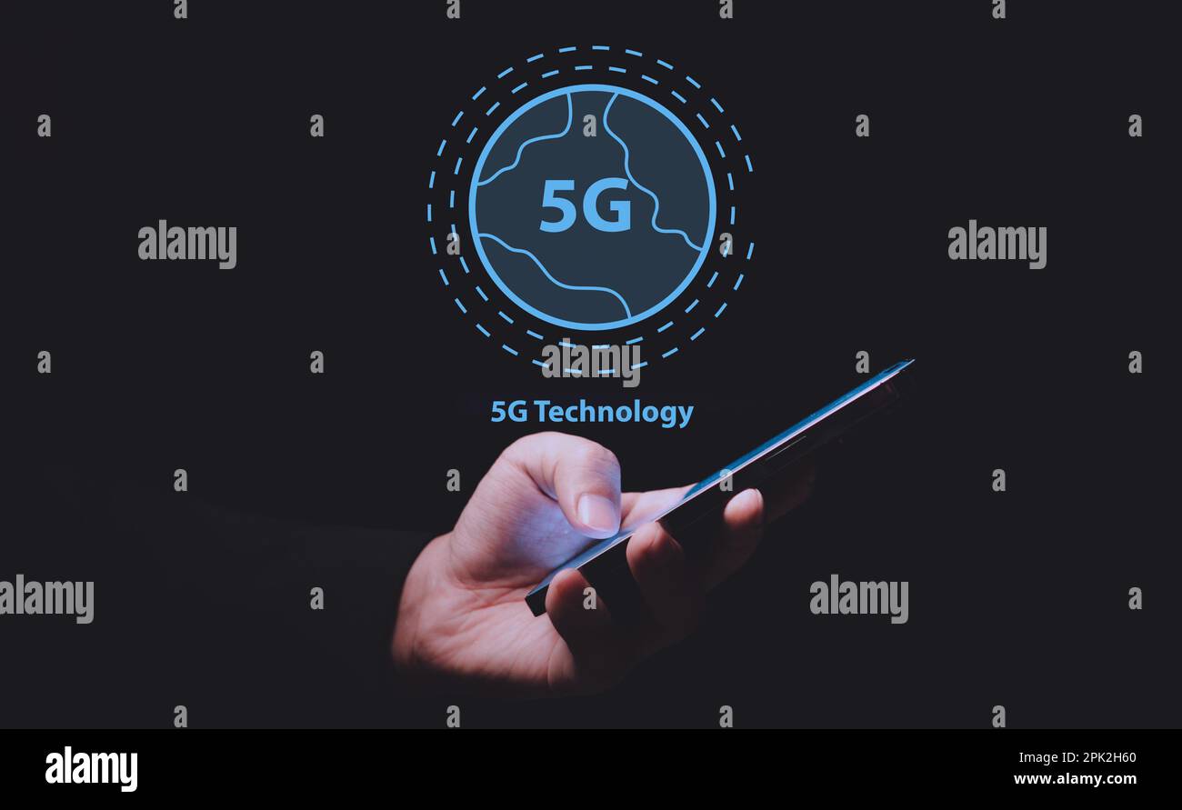 5G technology have revolutionized the way we communicate Stock Photo ...