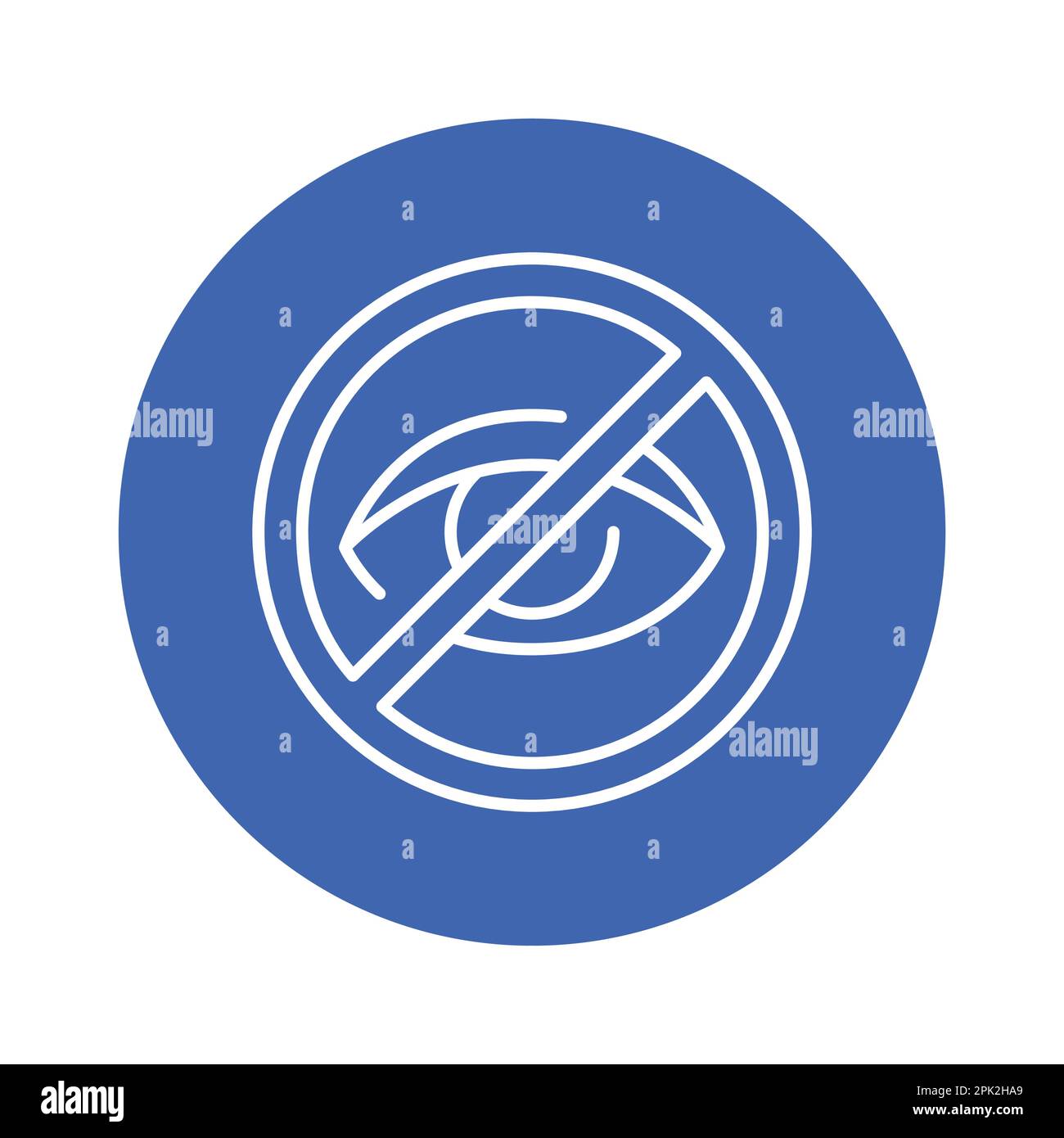Blindness art Stock Vector Images - Alamy