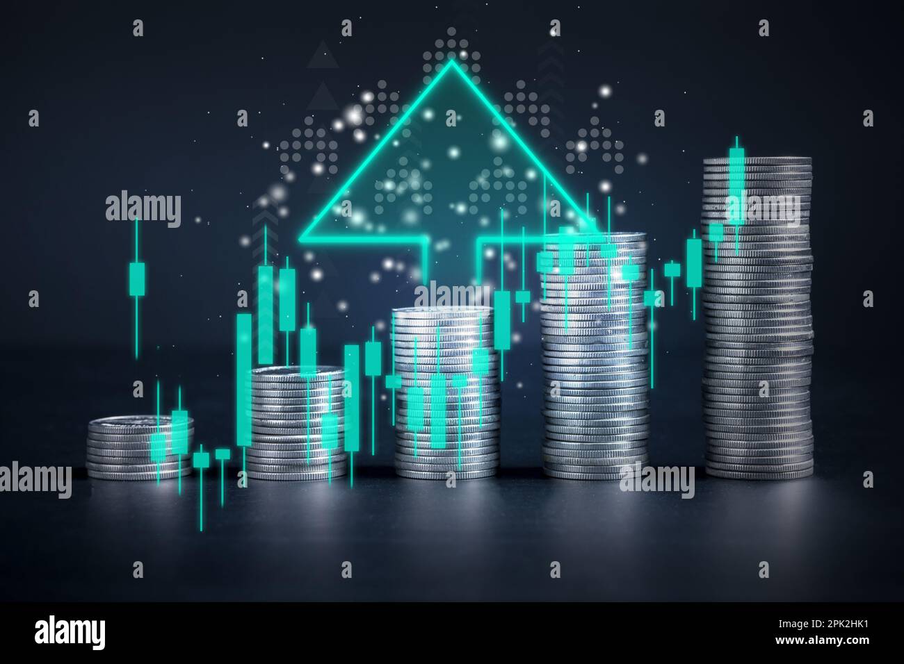 Financial growth, Interest rate increase, Interest rate financial Stock ...
