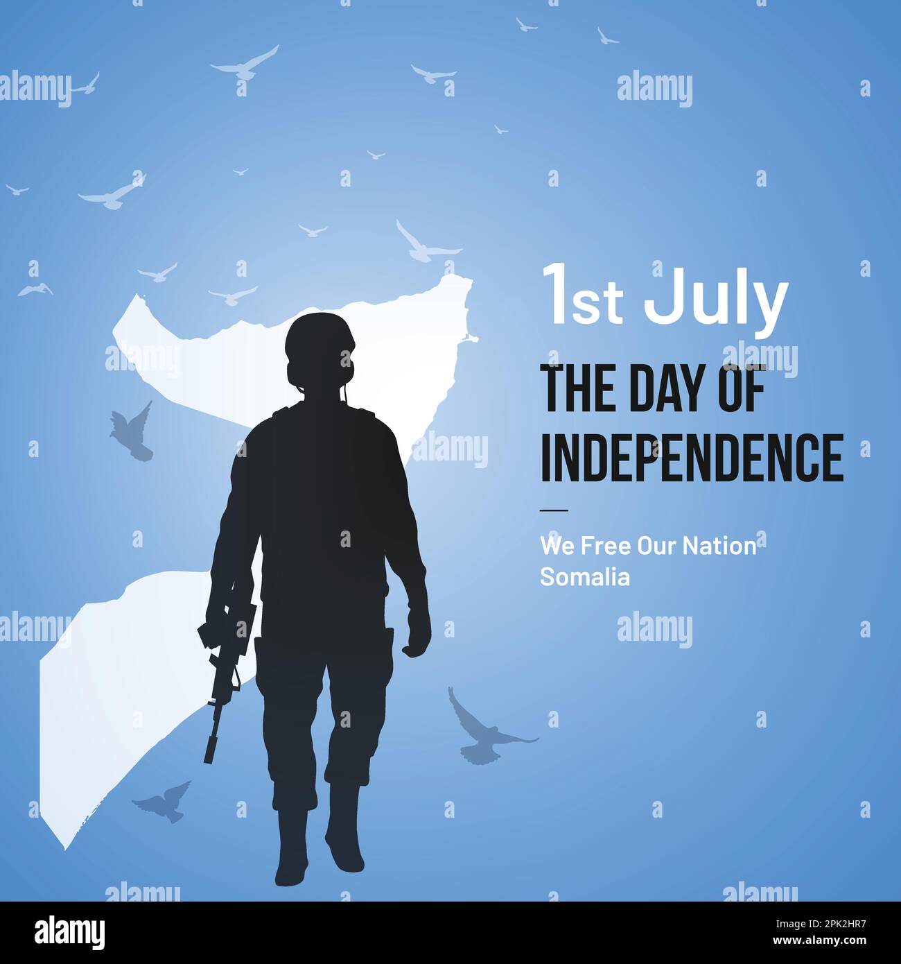 Somali independence day Stock Vector Images - Alamy