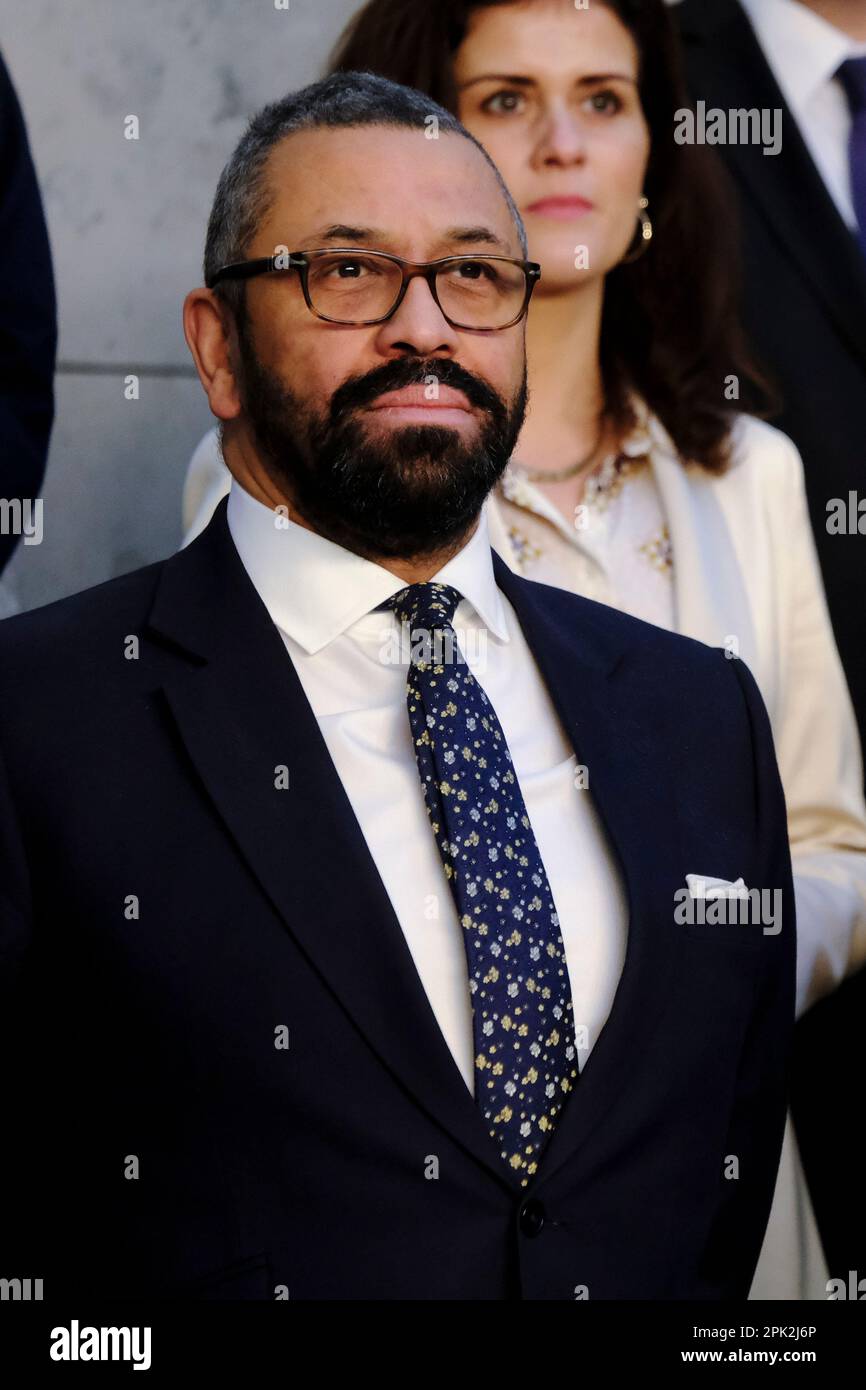 Cleverly brussels 2023 hi-res stock photography and images - Alamy