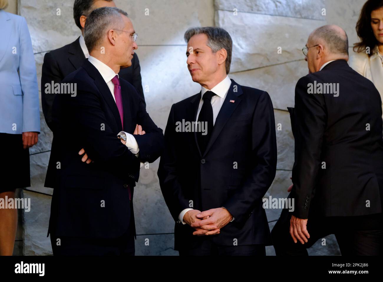 Brussels, Belgium. 05th Apr, 2023. US Secretary of State Antony Blinken ...