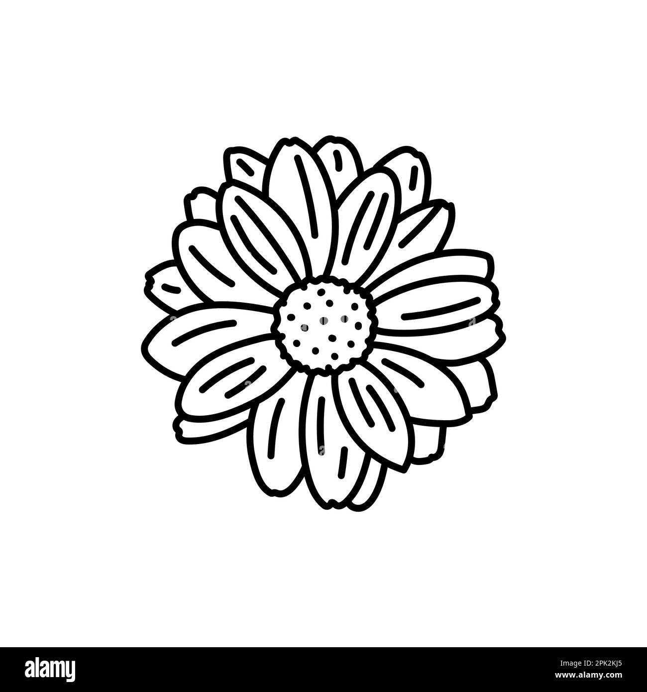 Daisy clipart Black and White Stock Photos & Images - Alamy