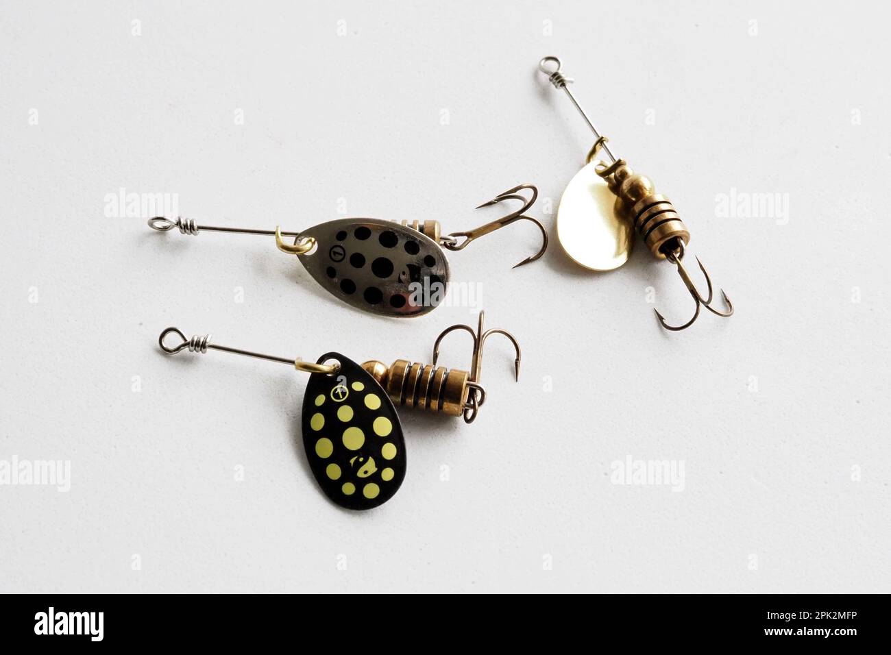 Aa set of lures for spinning fishing Stock Photo - Alamy