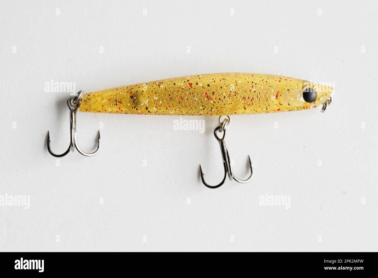 An artificial plastic fish for spinning fishing Stock Photo - Alamy