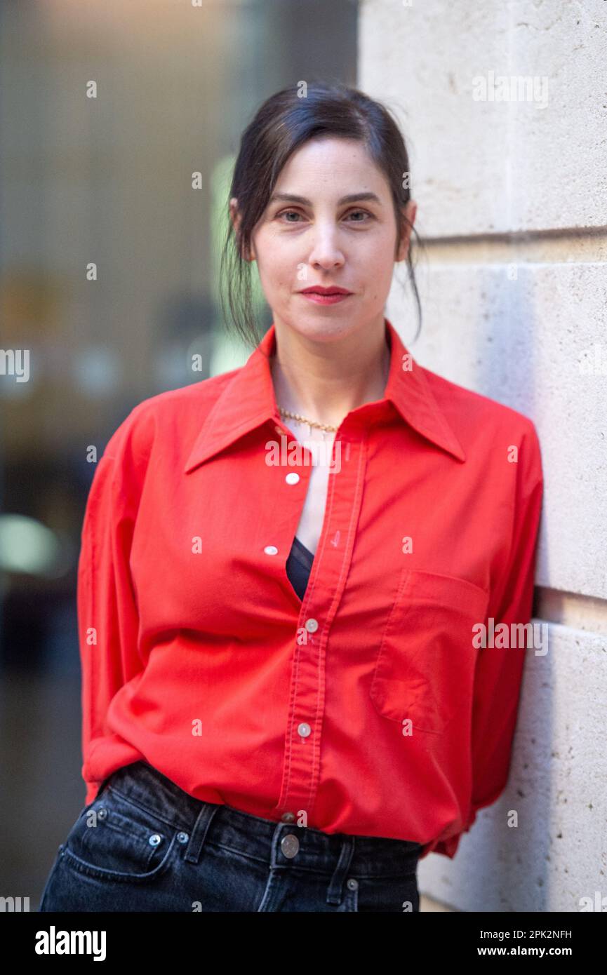 Reims, France. 05th Apr, 2023. Anne Azoulay attending a Portrait ...