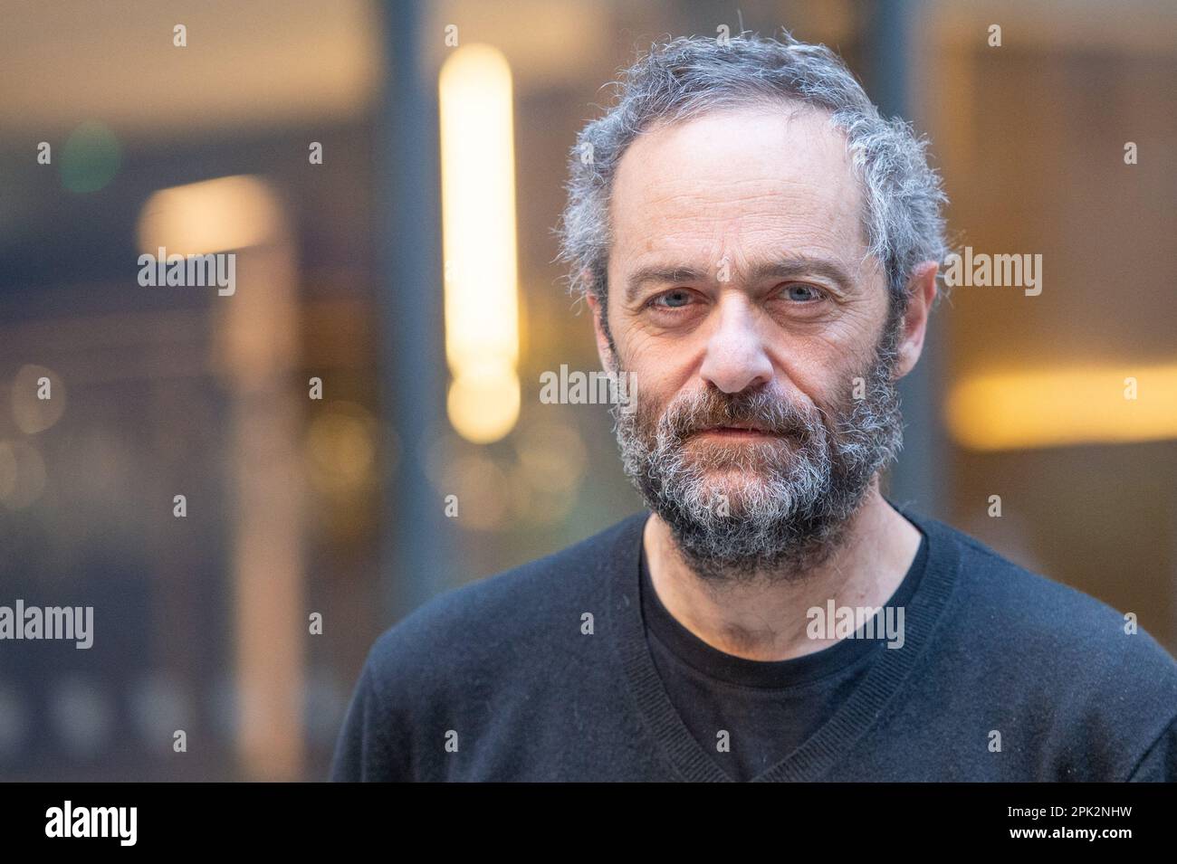 Reims, France. 05th Apr, 2023. Cedric Kahn attending a Portrait session ...