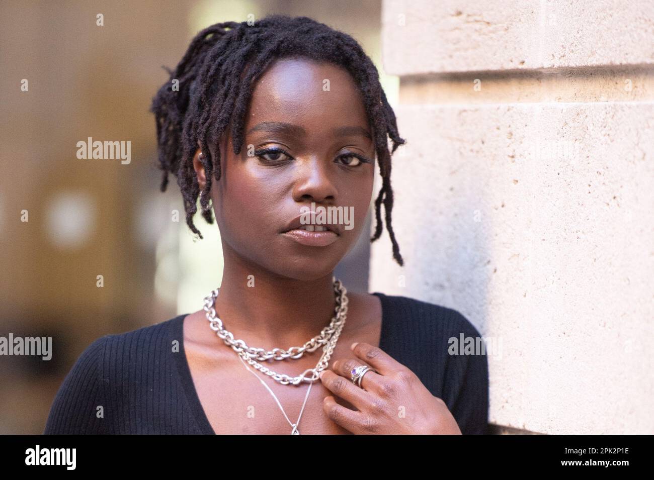 Reims, France. 05th Apr, 2023. Tracy Gotoas attending a Portrait ...