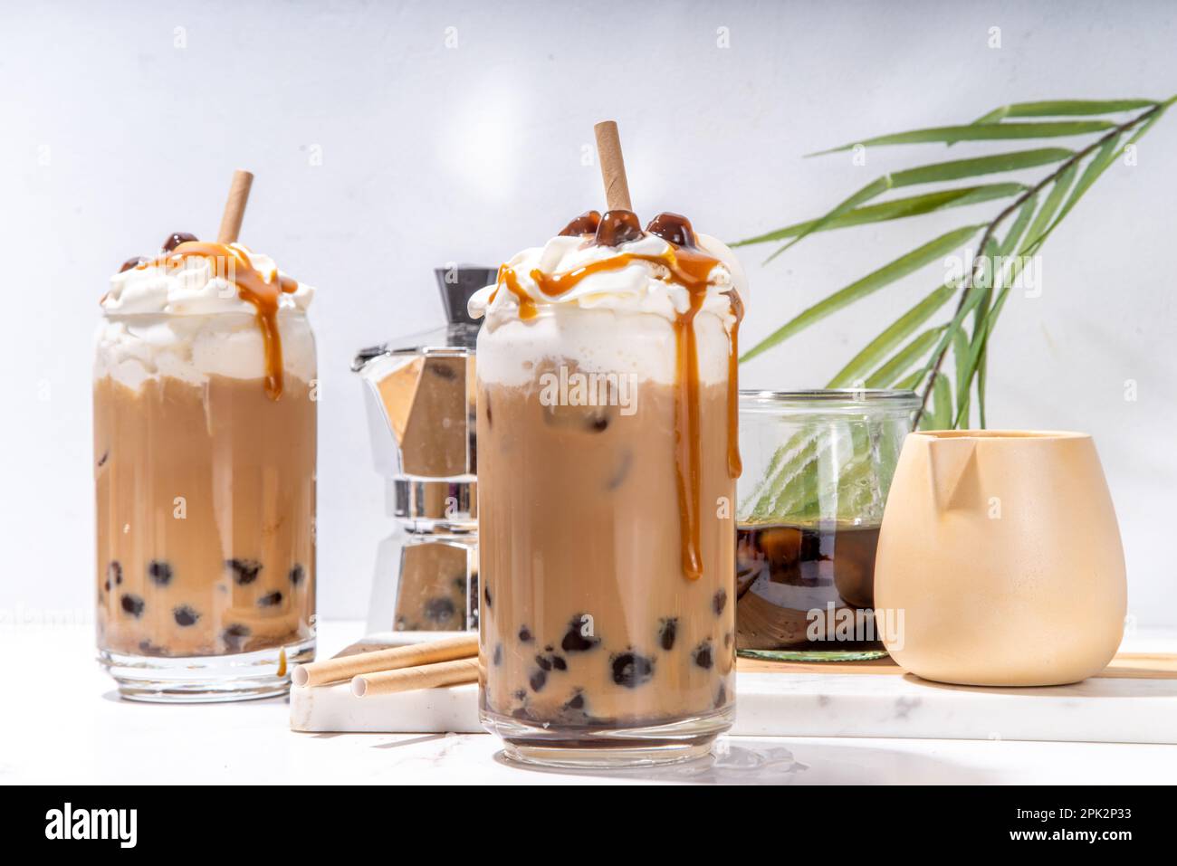 Boba ice cream bar hi-res stock photography and images - Alamy
