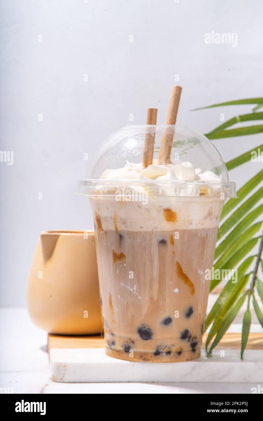 Boba ice cream bar hi-res stock photography and images - Alamy
