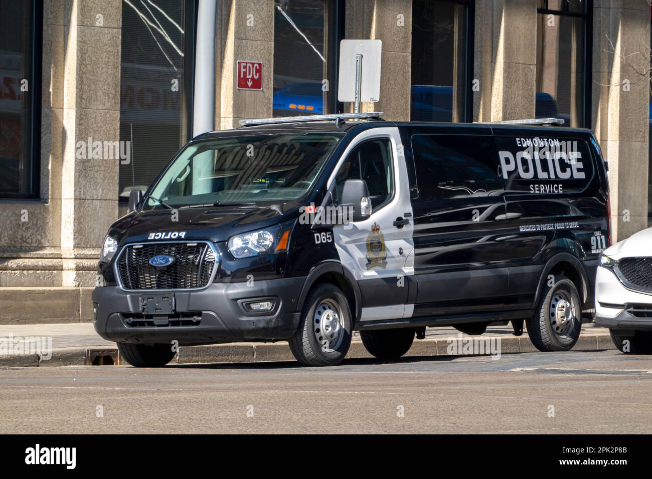 Edmonton, Alberta, Canada. Apr 04, 2023. An Edmonton Police Van Vehicle ...