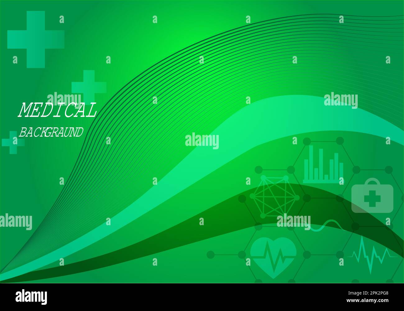 green transition background for medicine in vector and illustration ...