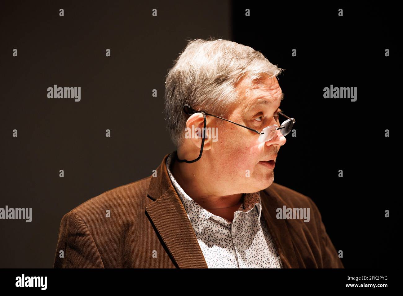 Diksmuide, Belgium. 05th Apr, 2023. Chairman of the Izerbedevaartcomite ...