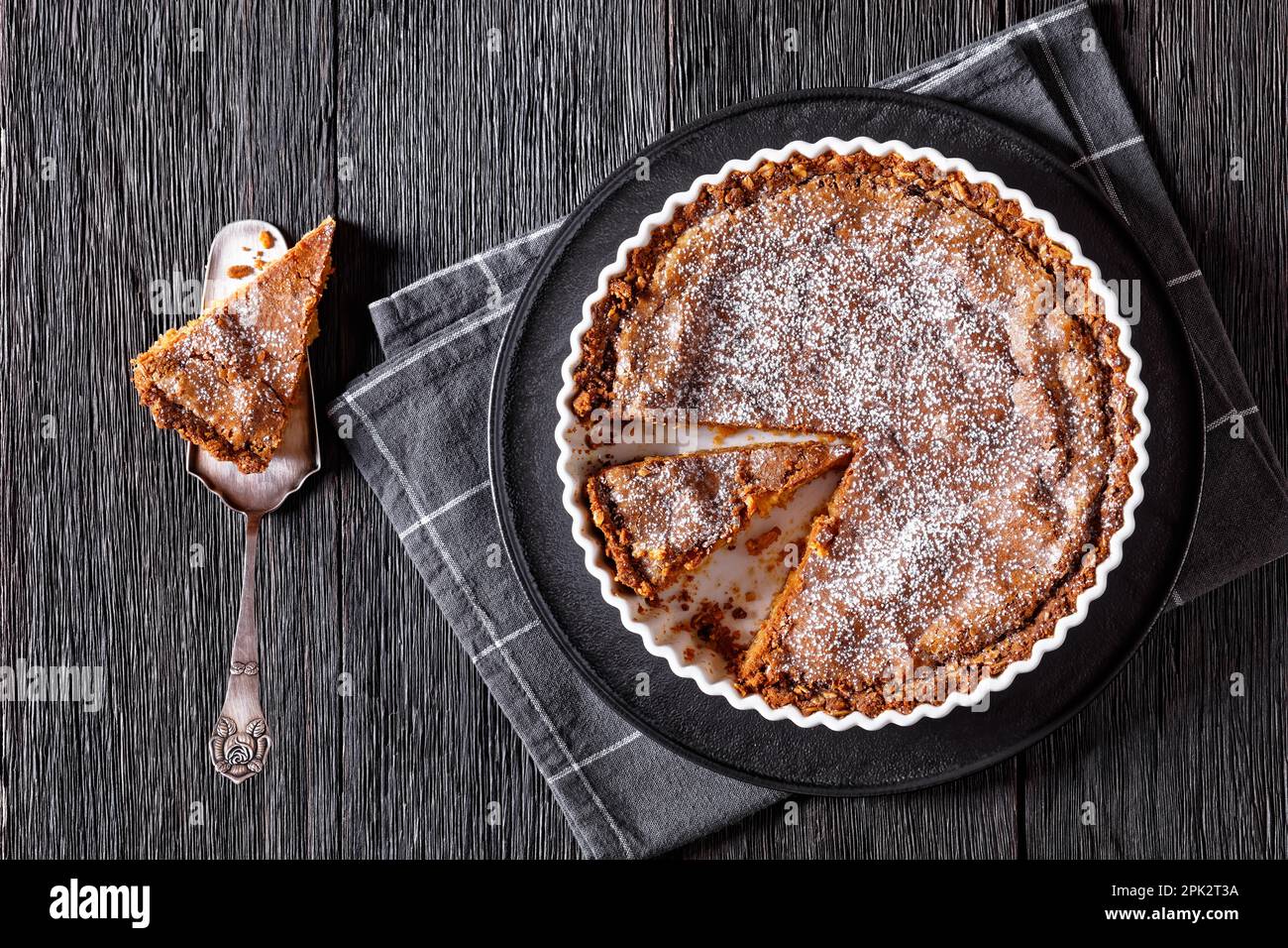 Momofuku Milk Bar Crack Pie with crispy oat crust and gooey filling ...