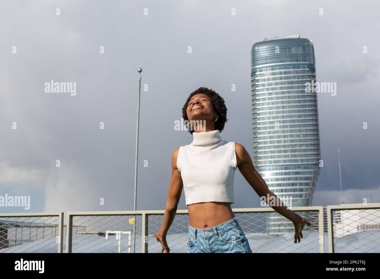 Afro girl fashion Stock Photo - Alamy