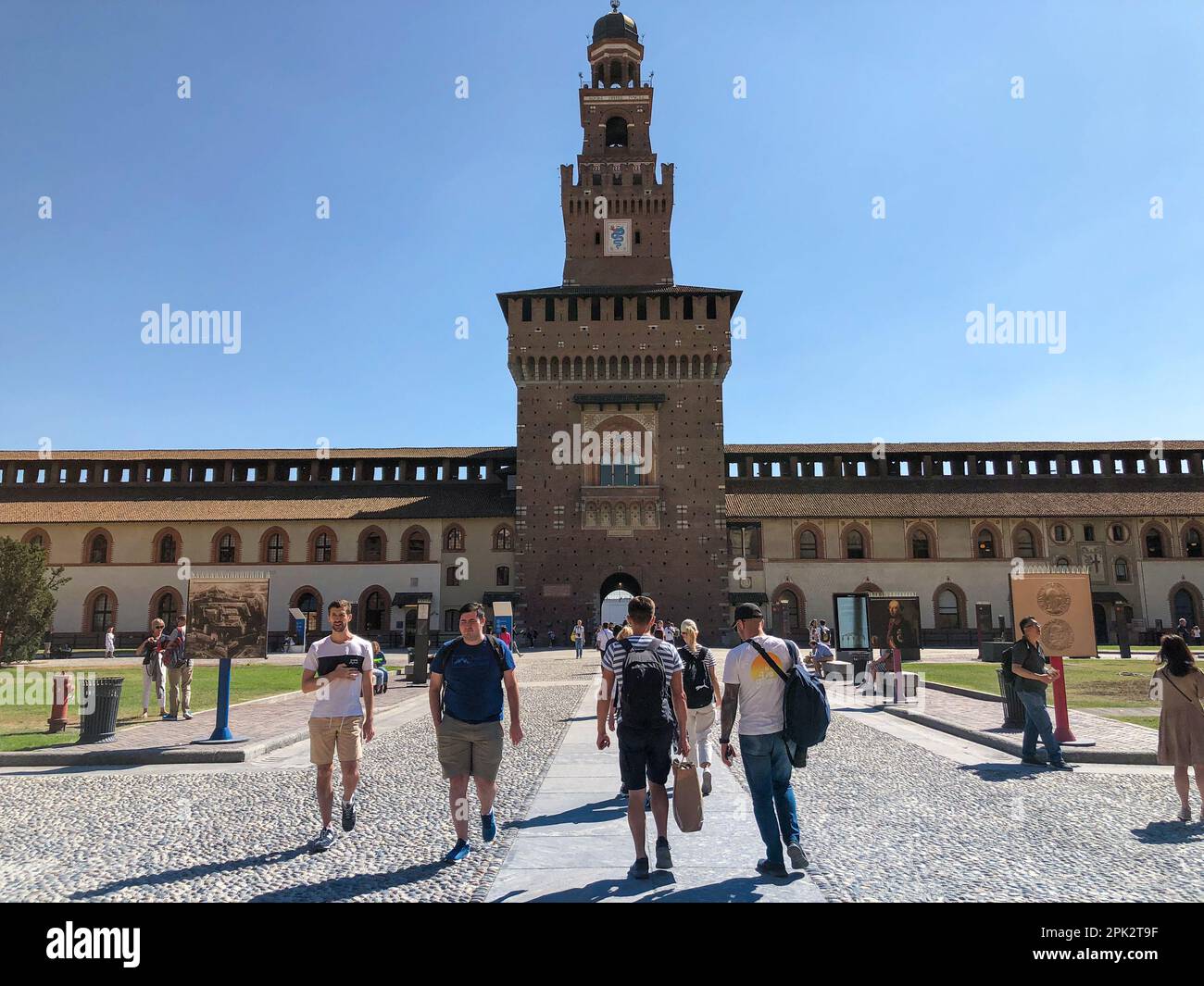 Castello Sforzesco (Sforza Castle) Milan, Italy Stock Photo - Alamy