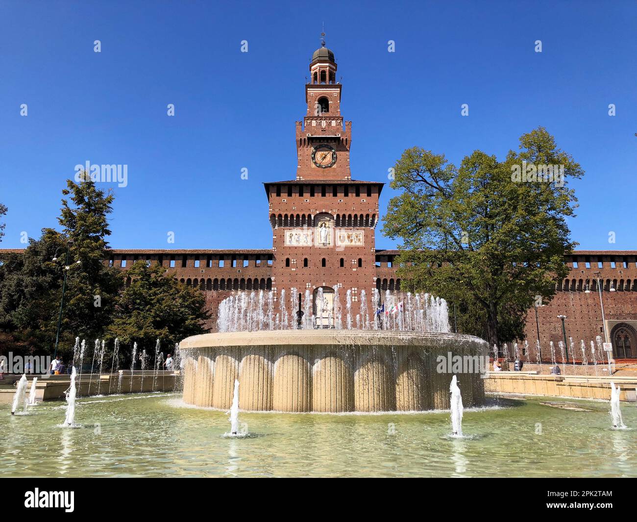 Castello Sforzesco (Sforza Castle) Milan, Italy Stock Photo - Alamy