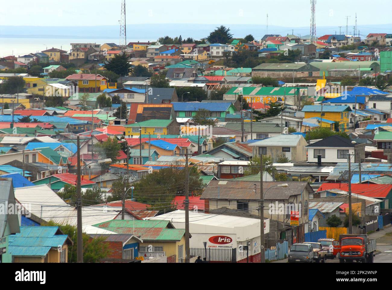 Punta Arenas, Chileatlantic Stock Photo - Alamy