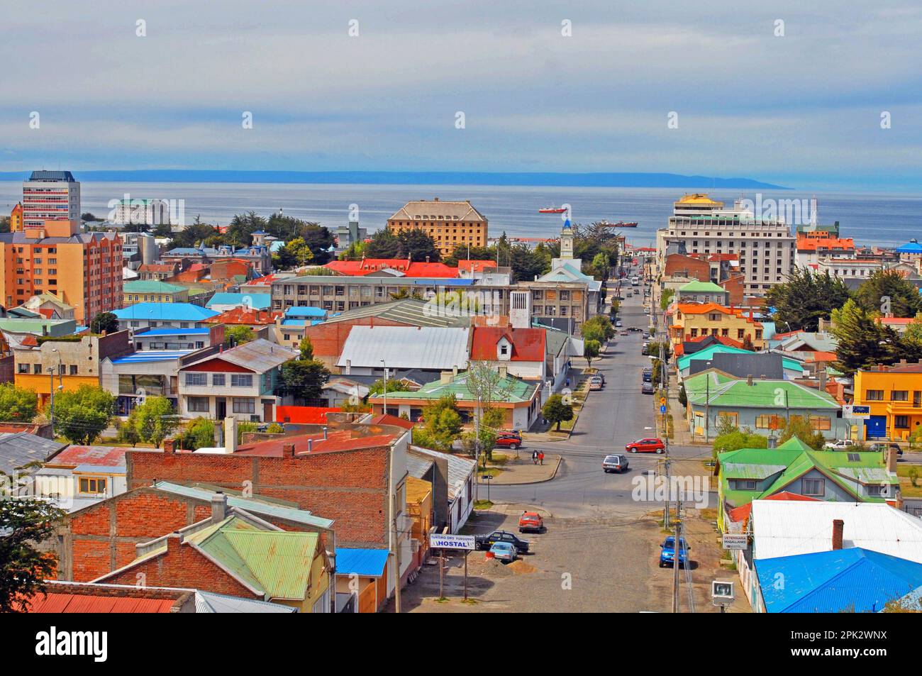Punta Arenas, Chileatlantic Stock Photo - Alamy
