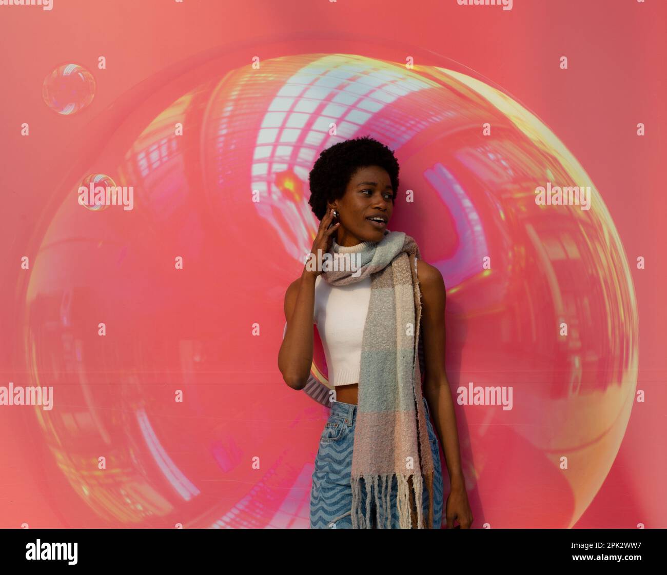 Afro hair african american female hi-res stock photography and images ...