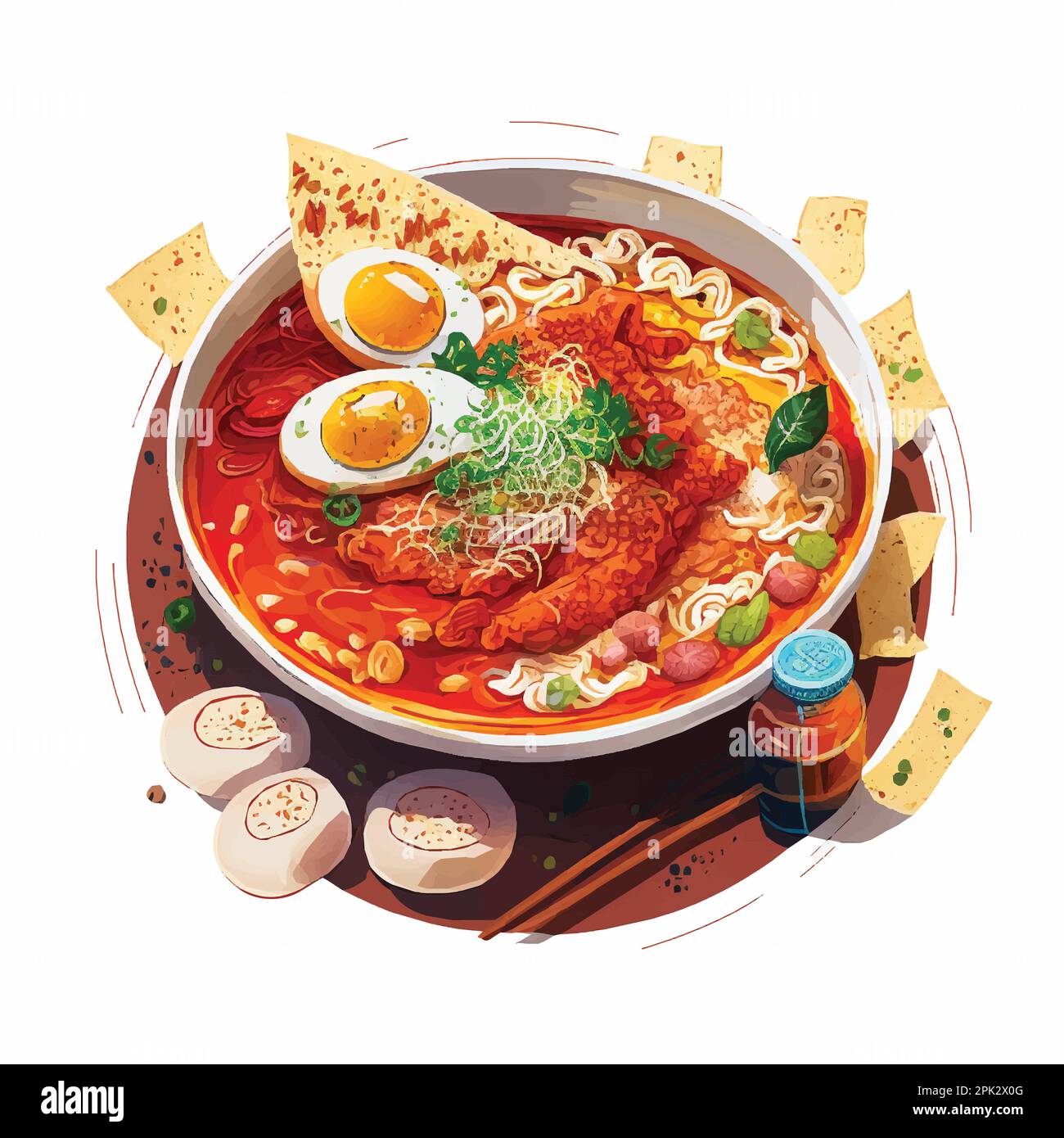 Hearty soup Stock Vector Images - Alamy