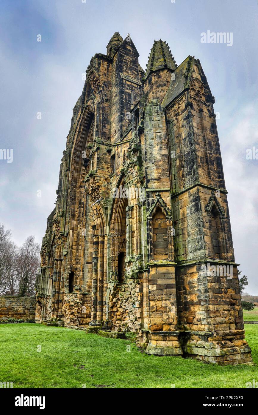 United kingdom uk north east derelict ruin religious historic history ...