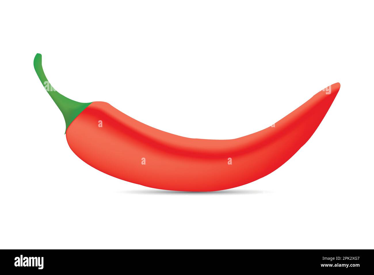 Red hot chili pepper vector Stock Vector Image & Art - Alamy