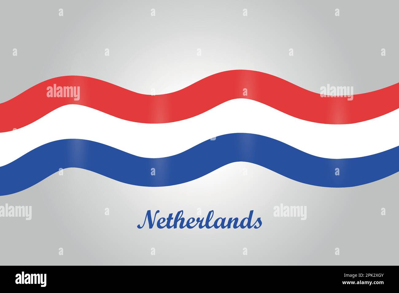 Netherlands flag design ribbon concept Stock Vector Image & Art - Alamy