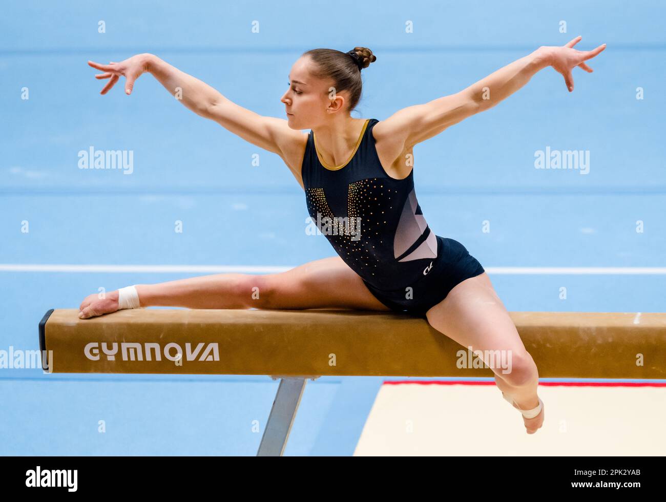 ROTTERDAM - Netherlands, 05/04/2023, Gymnast Vera van Pol during a ...