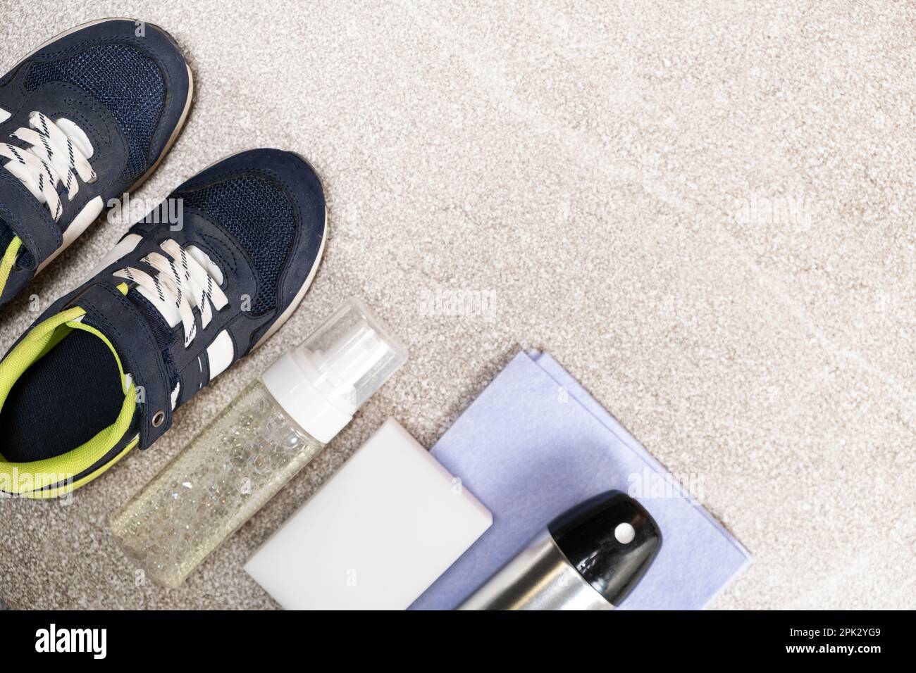 Set for cleaning children's shoes, sneakers - foam, water-repellent ...