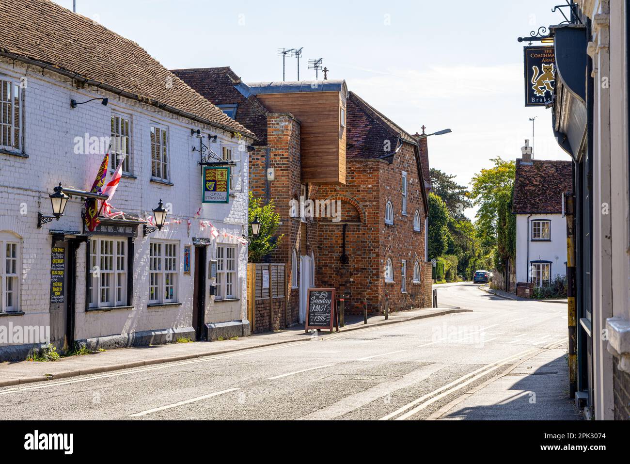 St Mary's Street, Wallingford, Oxfordshire, UK Stock Photo - Alamy