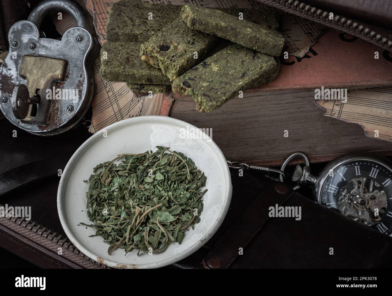 Bangkok, Thailand - Mar 17, 2023 : Homemade Cannabis Snack Sticks on ...