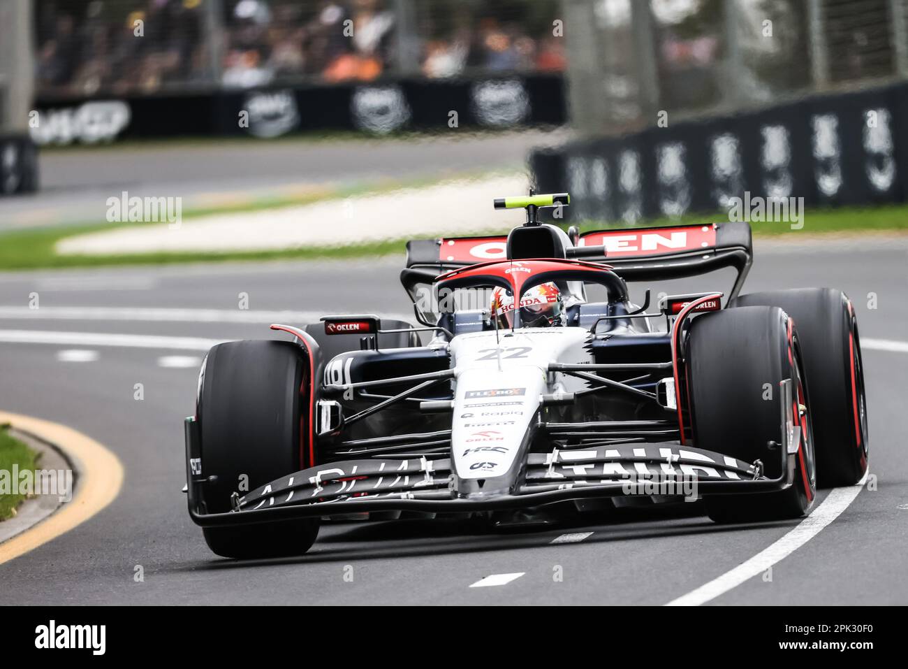 Yuki tsunoda formula 1 albert park hi-res stock photography and images - Alamy