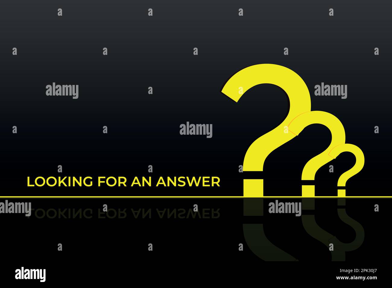 Looking for an answer question mark background Stock Vector Image & Art ...