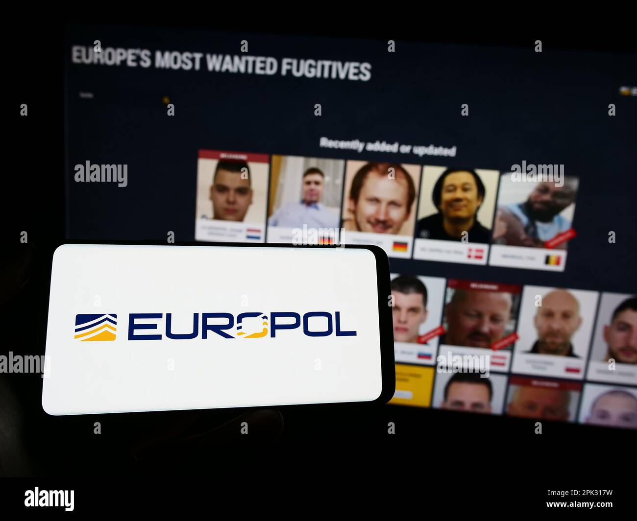 Logo europol hi-res stock photography and images - Alamy