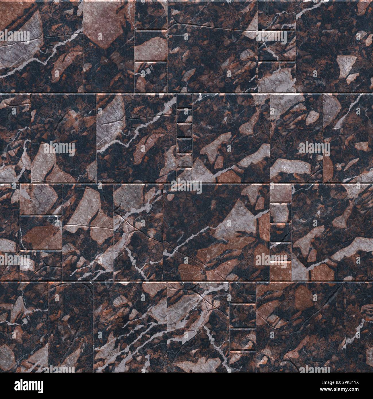 3d rendering rustic tiles floor hi-res stock photography and images - Alamy