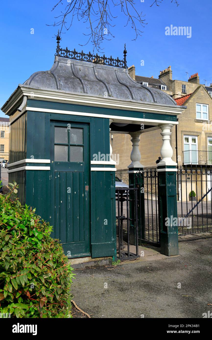 Old fashioned turnstile, The Rec, Bath, Somerset Stock Photo - Alamy