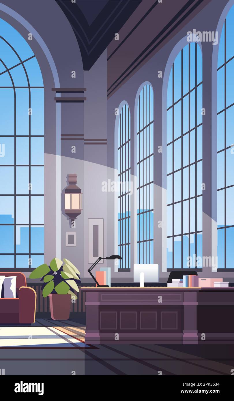 creative empty no people apartment modern loft interior of open space ...