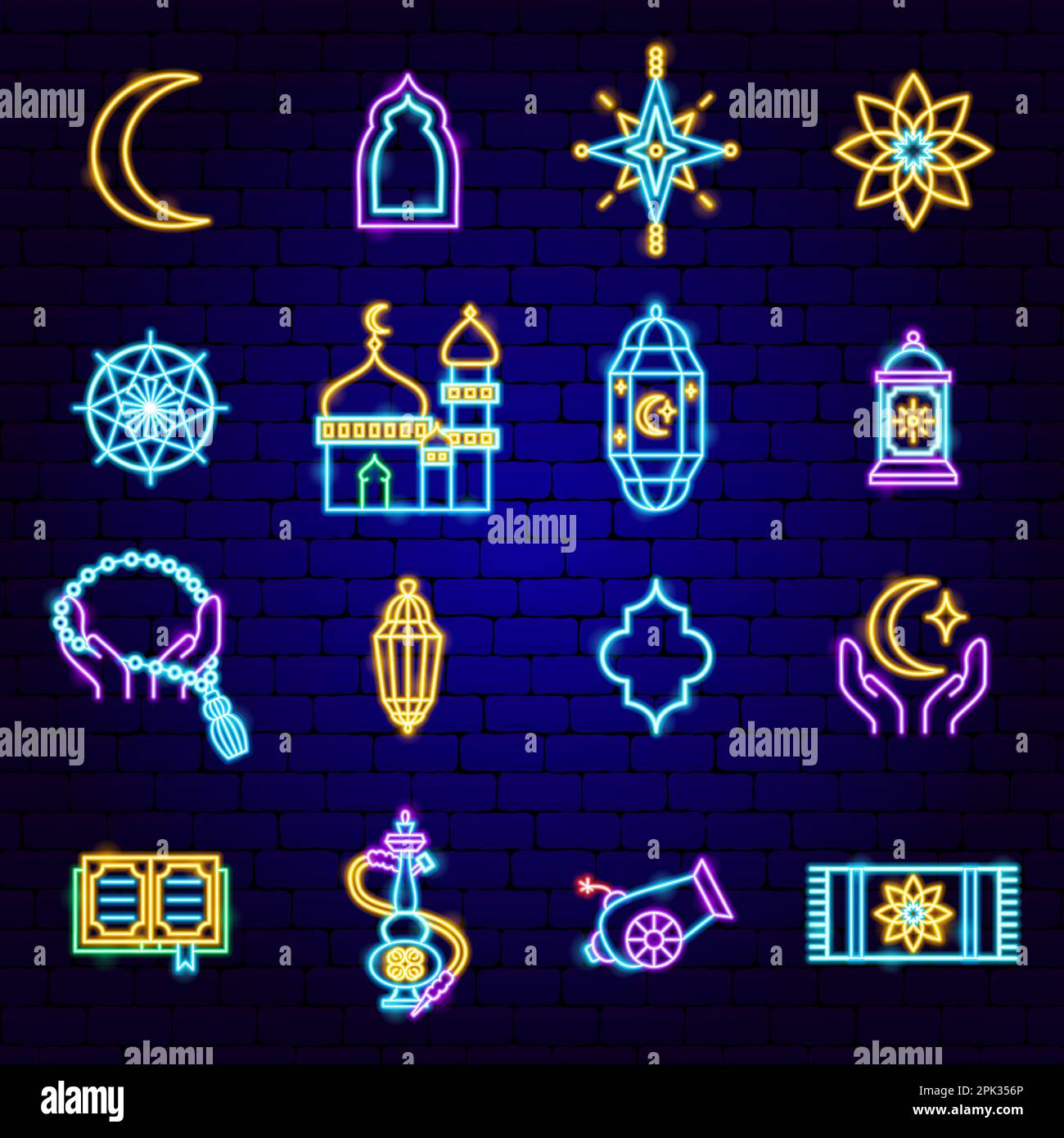 Ramadan kareem icons design Stock Vector Images - Alamy