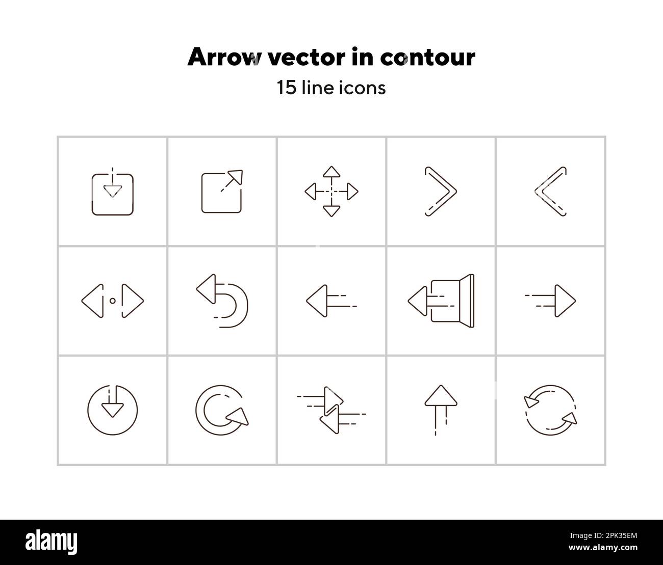 Set small user interface Cut Out Stock Images & Pictures - Alamy