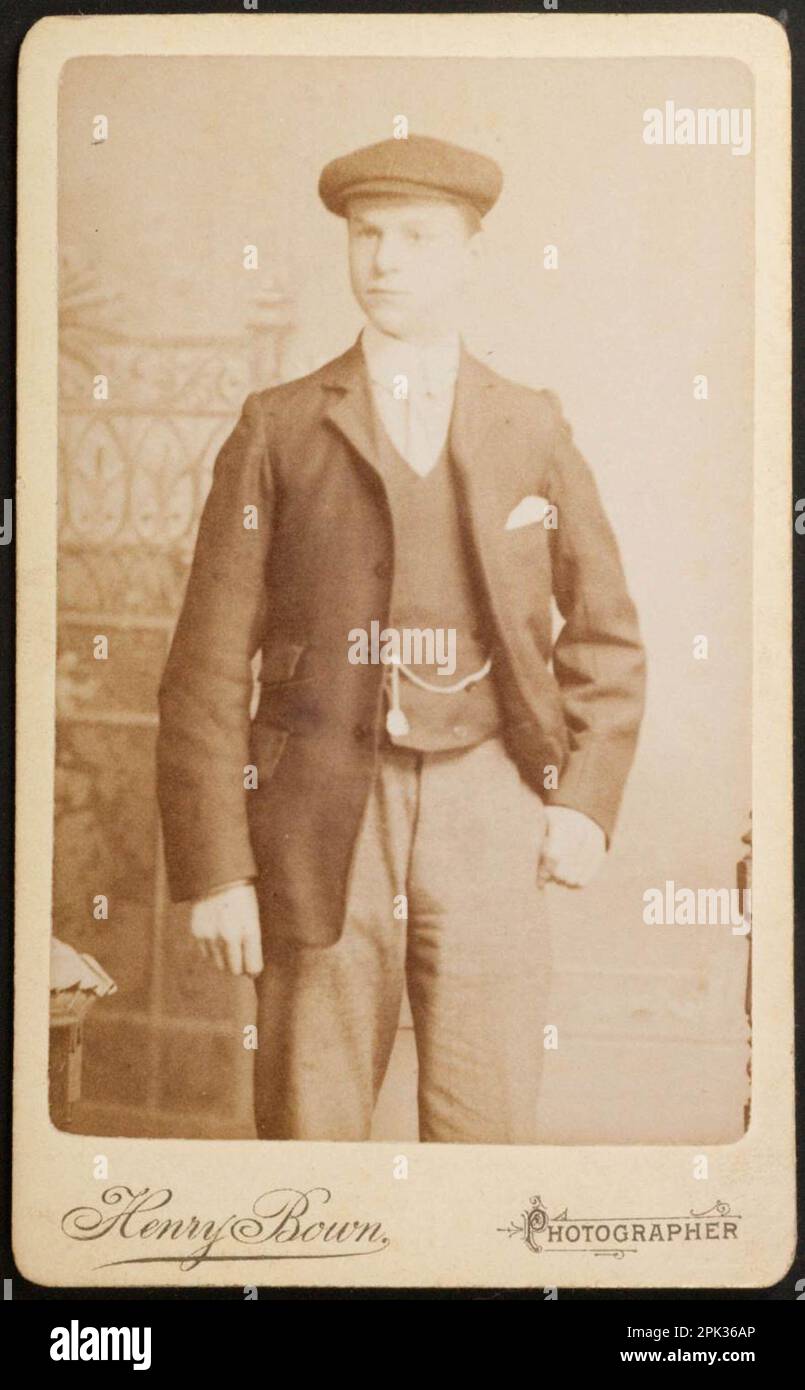 Alfred Charles Morley, by Henry Bown ca 1899 Stock Photo - Alamy