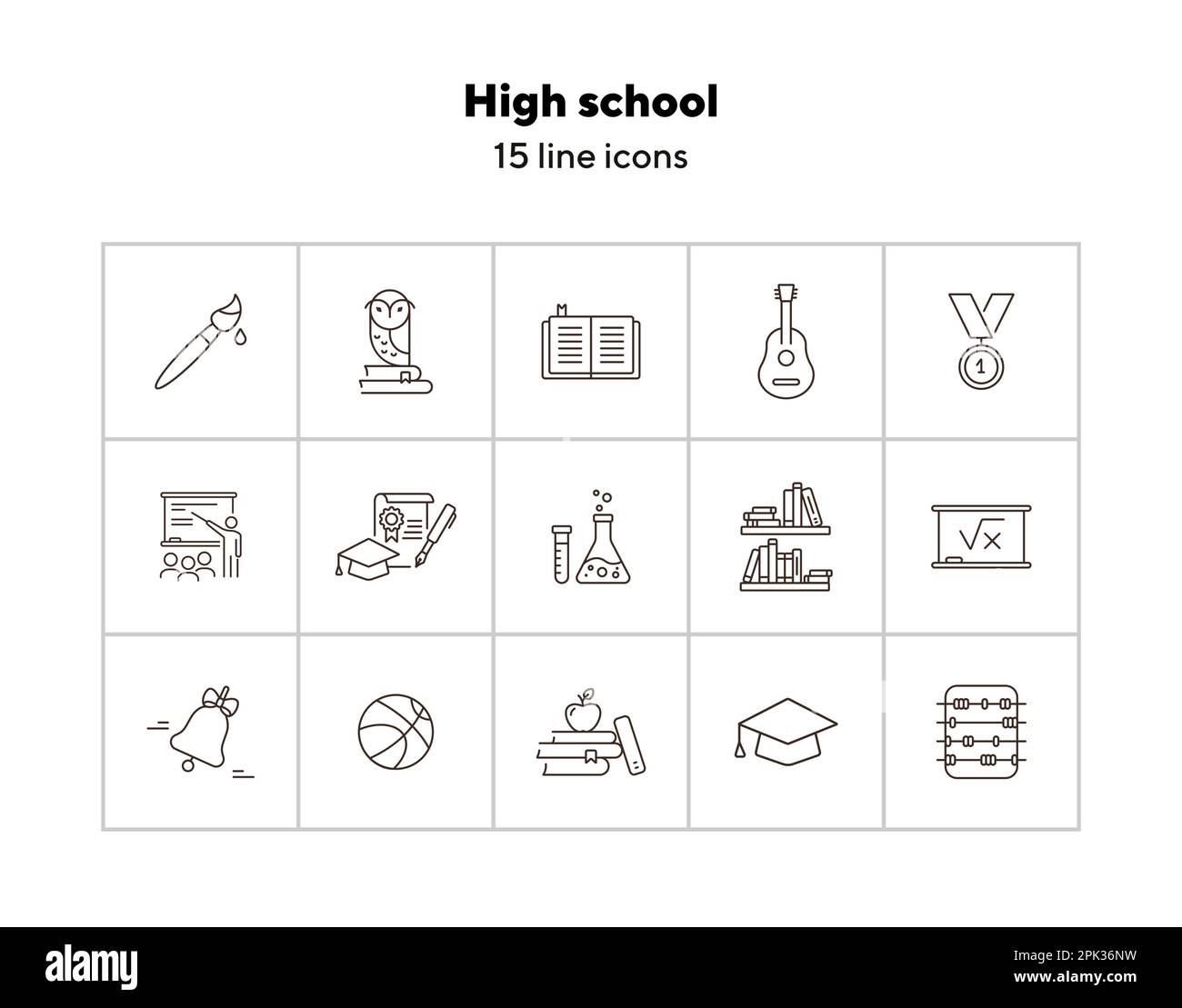 School medal teacher Stock Vector Images - Alamy