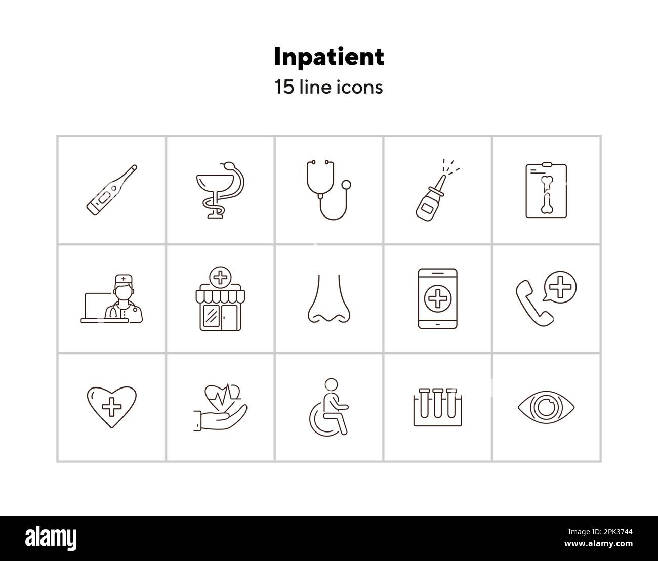 Hospital inpatient Cut Out Stock Images & Pictures - Alamy