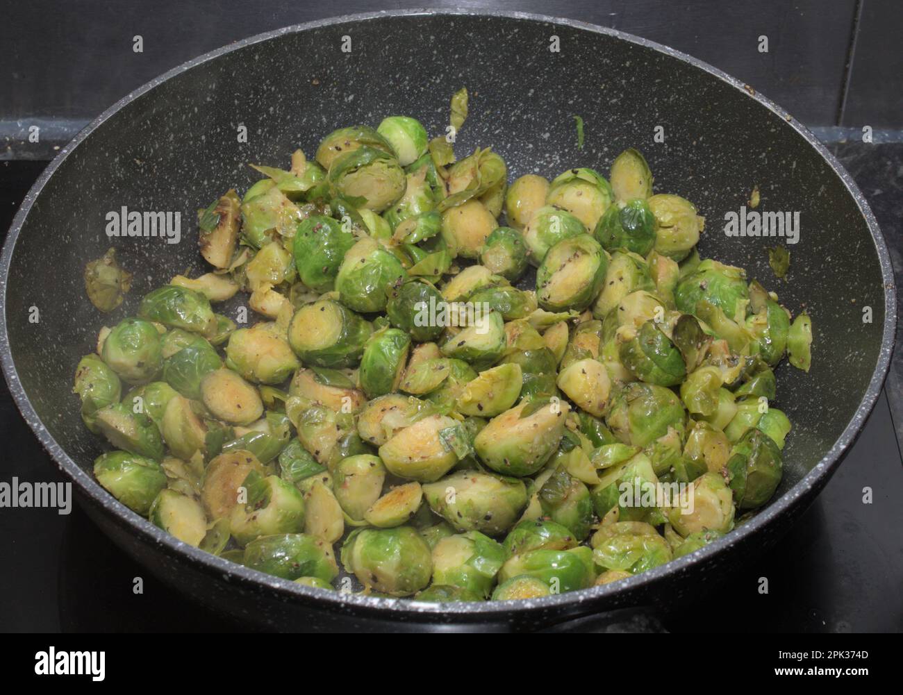 Salted brussels sprouts hi-res stock photography and images - Alamy