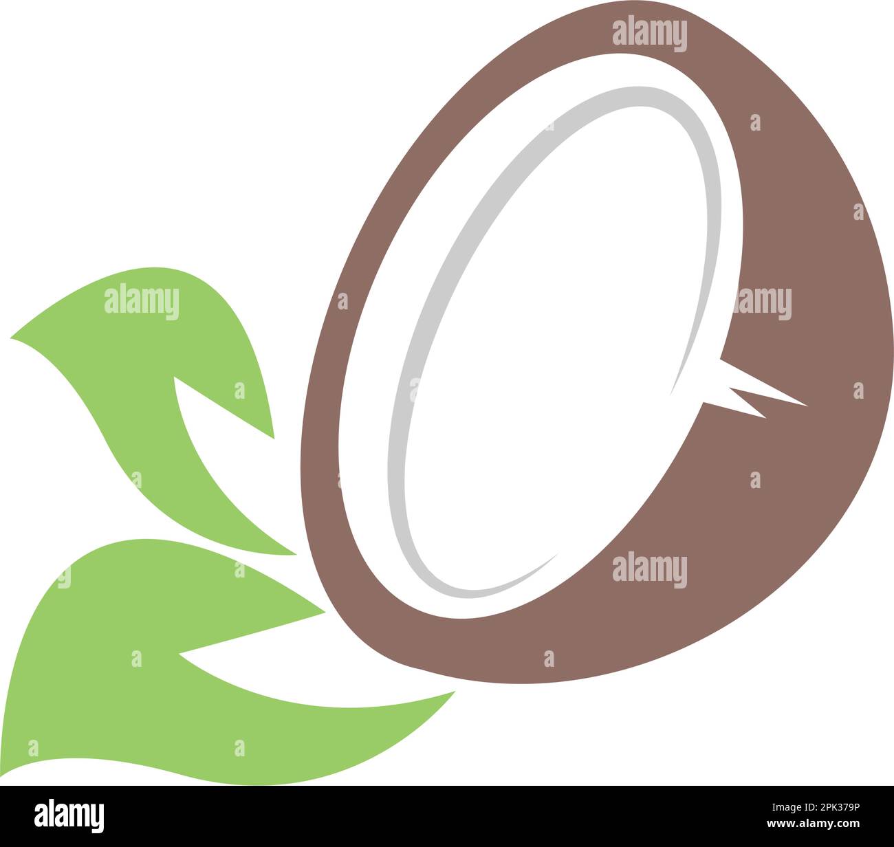 Coconut icon logo design illustration Stock Vector Image & Art - Alamy